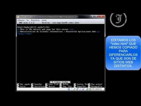 Servidor Web Básico Con Cuatro Sitios Según Nombre Y Puerto – Apache ...