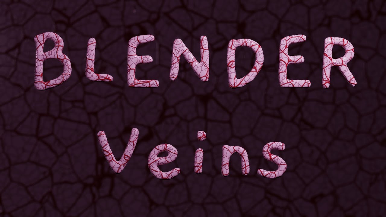 Make a Vein Material in 5 Minutes Using Nodes || Blender 2.82
