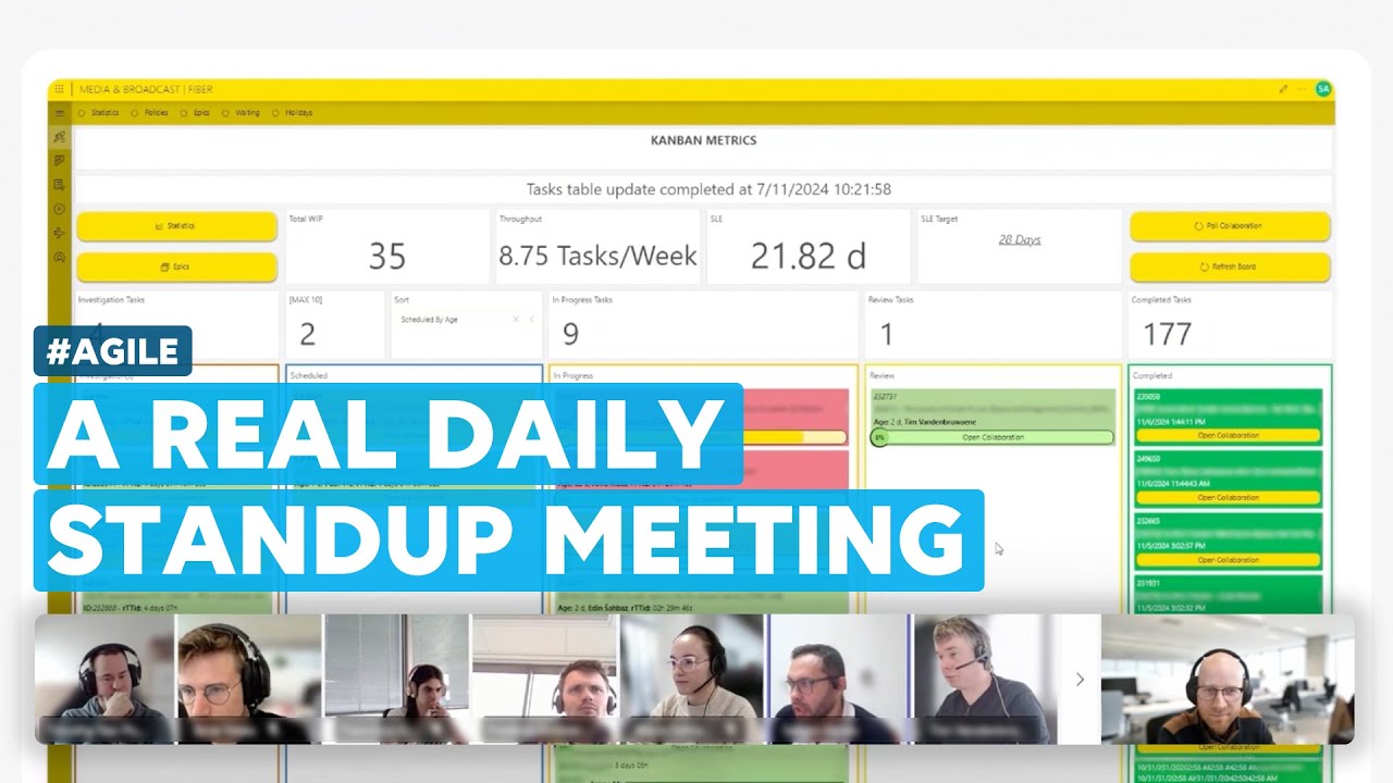A Real Daily Standup Meeting Example