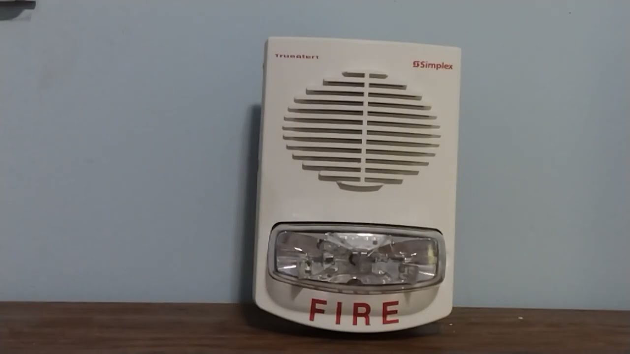 Simplex 4906-9153 Strobe Demo (No Speaker Demo) (Faulty Strobe Equipment)