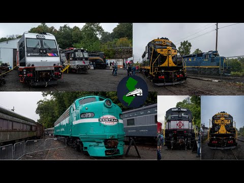 URHS Railroad Museum For A Day 2024 + U34CH 3372 Startup!