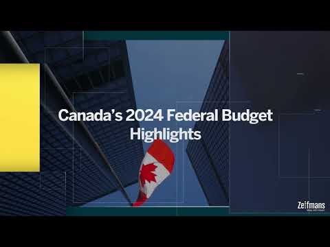 2024 Federal Budget and Key Measures that May Impact your Business