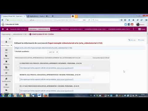 Tutorial ayuda herramienta orla campus virtual UdL