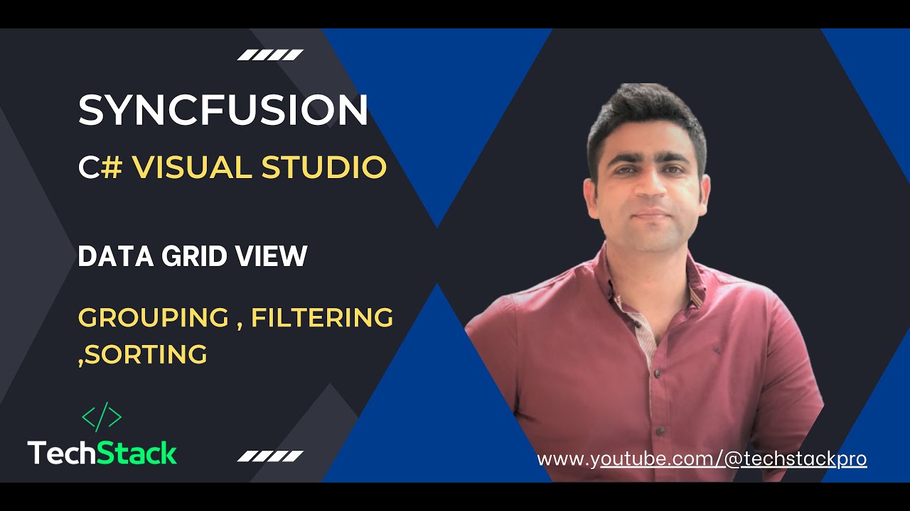 Data Grid View Grouping, Sorting, and Filtering with Syncfusion Controls in C# Visual Studio