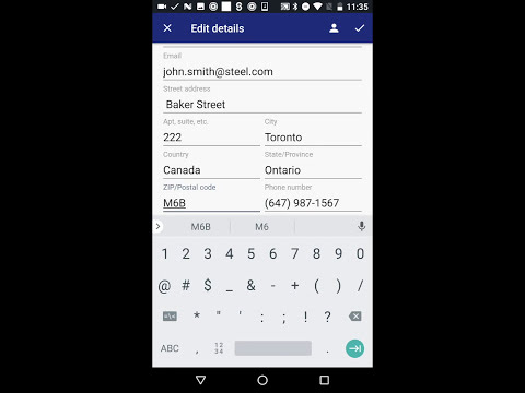 Business Card Maker & Creator - App Demo