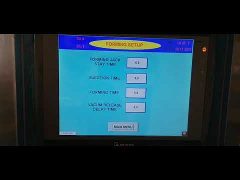 HMI Designed for Multi-Packing Machine. Weintek HMI MT8104XH . Easy Builder Pro Software.