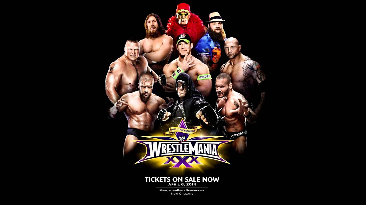 WWE WrestleMania 30 (XXX) - Official Poster [FULL-HD]