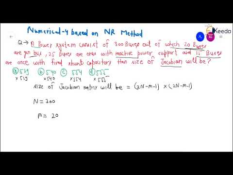 Numerical 4 based on Y Newton Raphson Method Video Lecture - Power System (Video Lectures ...