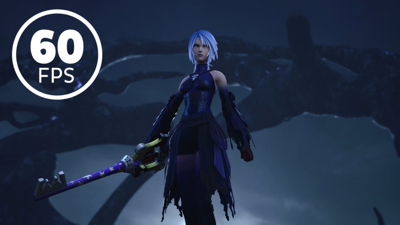 Cutscene: Rescuing Aqua from Dark World Kingdom Hearts 3 60fps 1080p ᴴᴰ