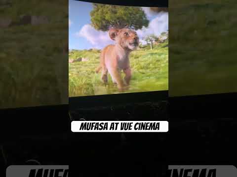 Mufasa the Lion King at VUE Cinema #shorts #mufasa #thelionking #vue #starcity #movie #cinema