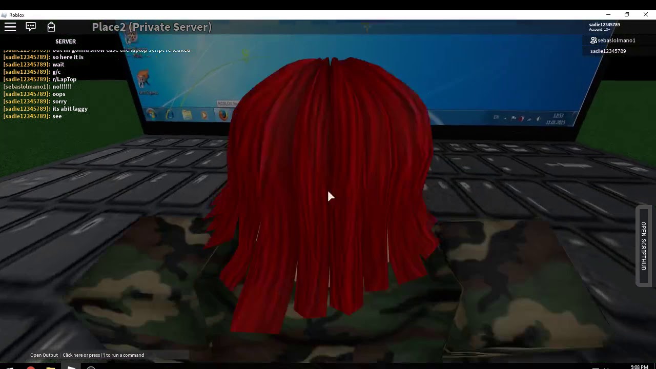 Roblox showcase laptop script showcase /LEAKED\