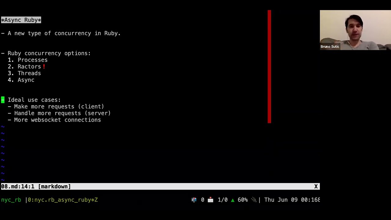 Bruno Sutic on Asynchronous Ruby