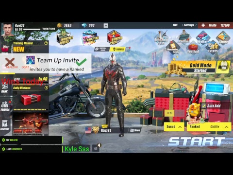 Rules of Survival Stream grinding solo and playing with sub
