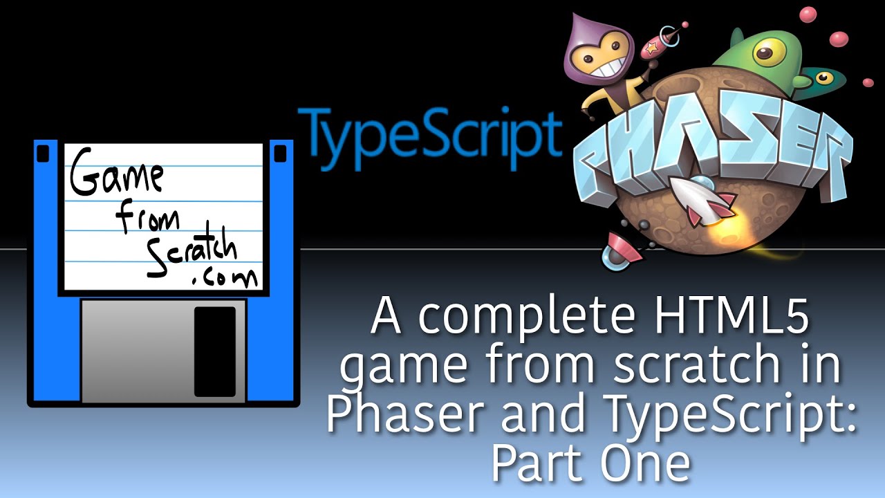 Creating a complete HTML5 game from scratch using Phaser and TypeScript Part One