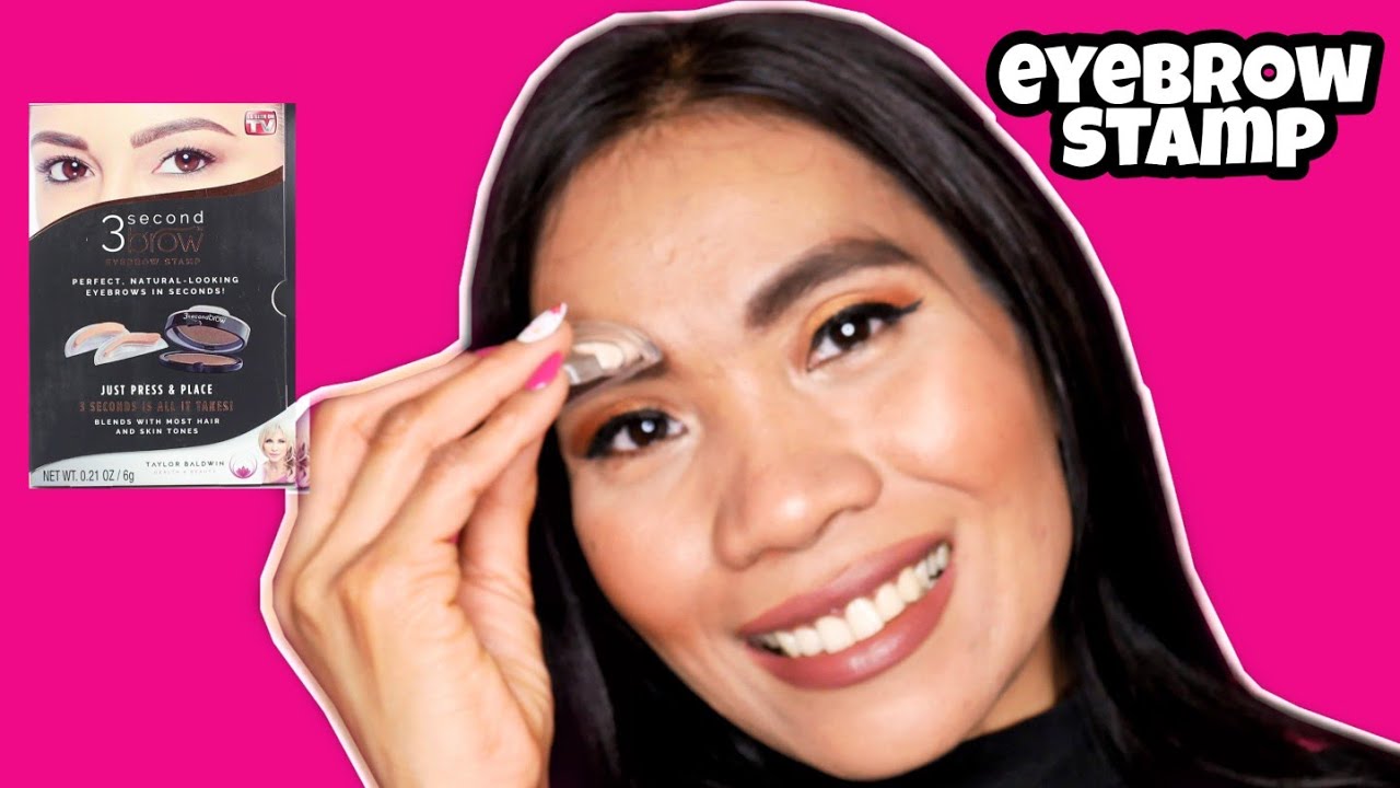 3 Second Brow Eyebrow Stamp Kit! Does it really work???