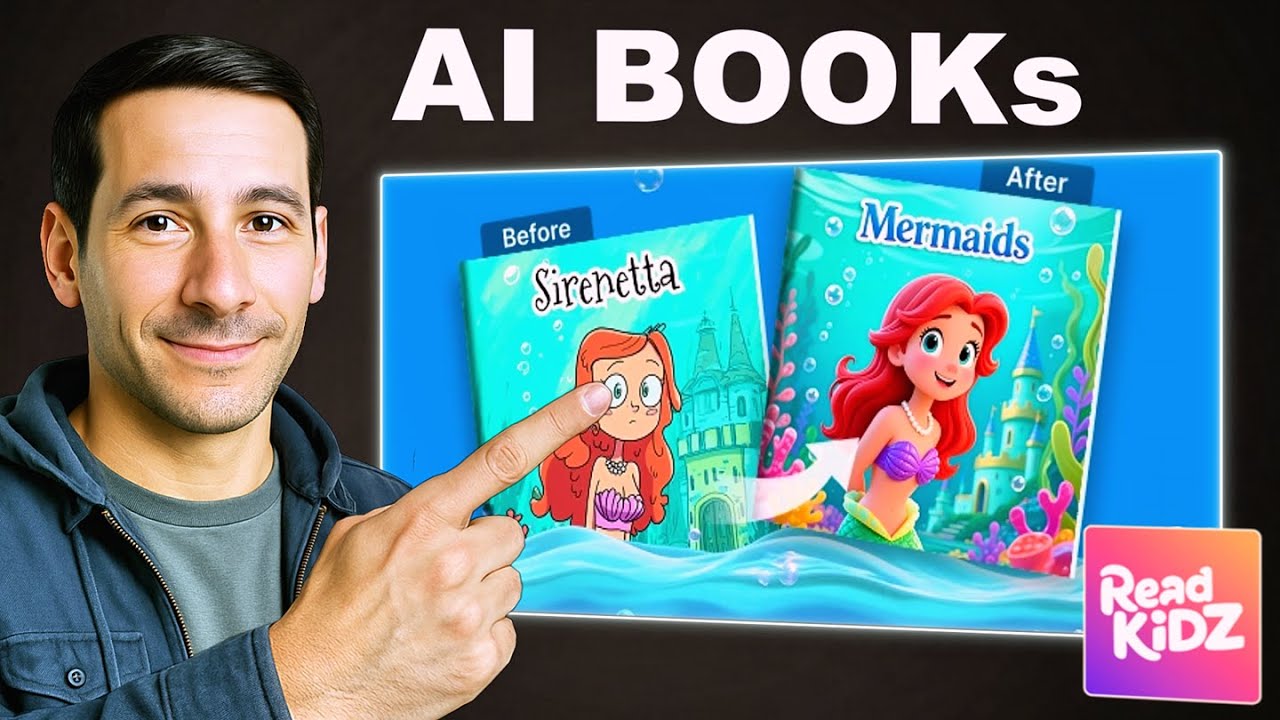 Turn Ideas into Picture Books & Story Videos with ReadKidz AI