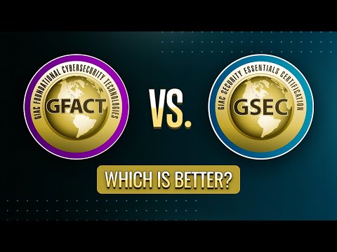 SANS GFACT Vs GSEC | Top Beginner Cyber Security Certifications