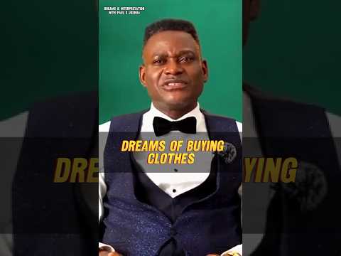 Do you dream of buying clothes? #spiritual #dream #prophetic