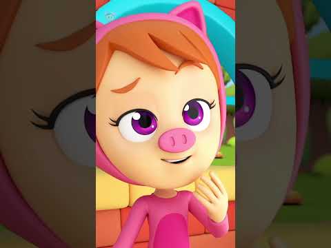 Three Little Pigs #shorts #kidssong #cartoonvideos #nurseryrhymes #kidstvfairytales #story