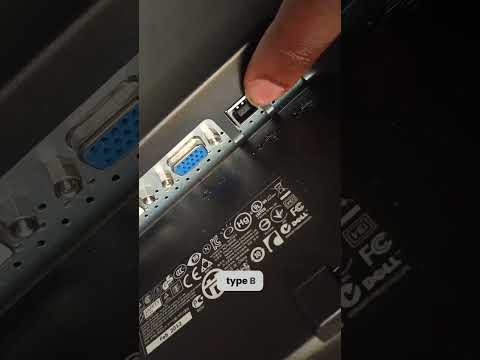 Make PC monitor USB ports work easy steps #computertips #pctips