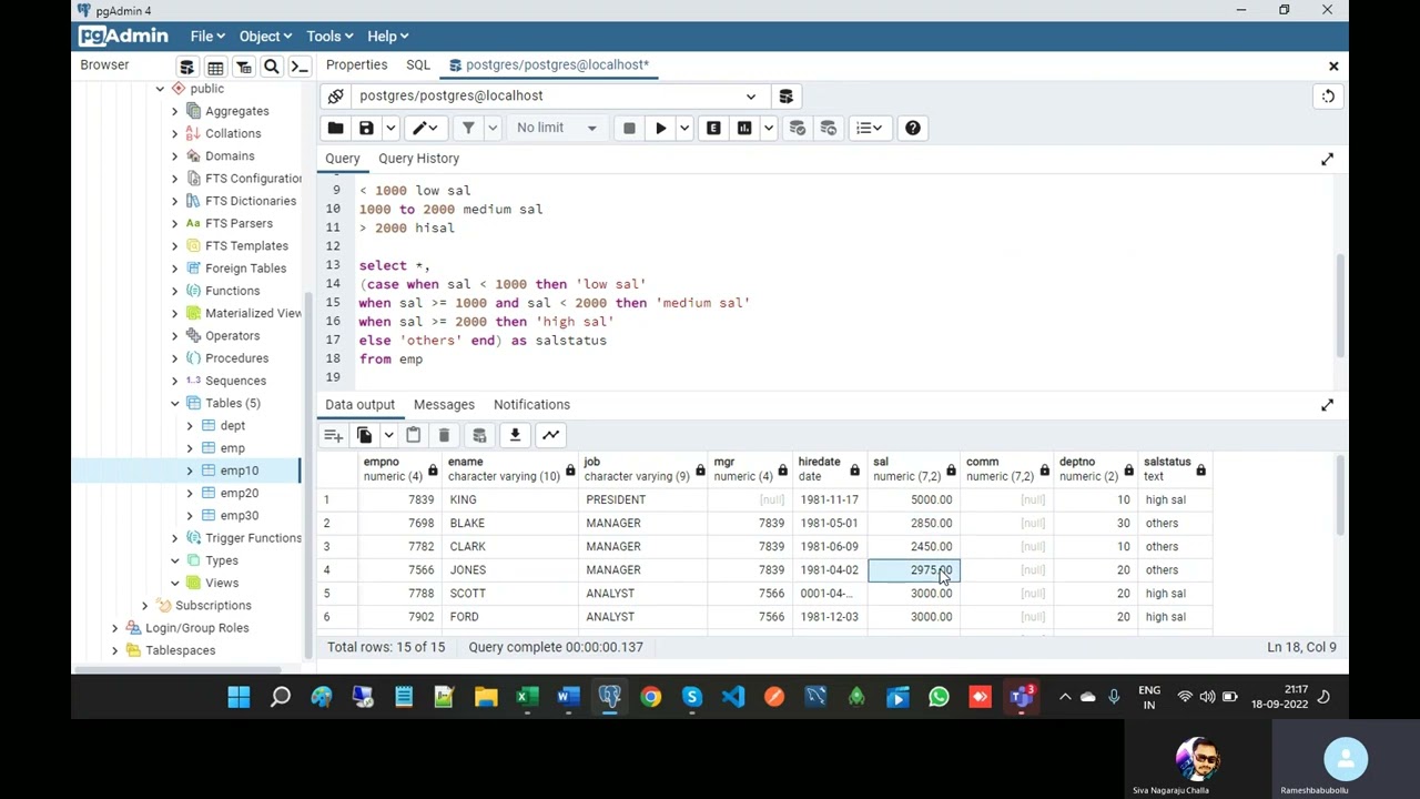 Part 19   Conditional Expressions & Operators in PostgreSQL