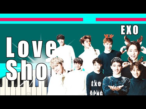 EXO - Love Shot (Piano Tutorial) ★ 100% EASY