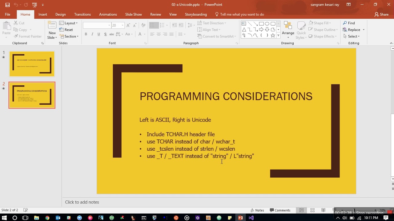02-a Win32 API - Unicode