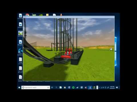 Lets Play RollerCoaster Tycoon 3 Platinum Episode 16 200,000 feet drop coaster