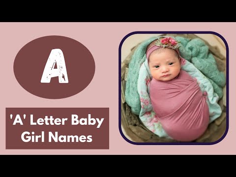 A Letter Baby Girl Names | Top 50 Latest Hindu Baby Girl Names by Alphabet 'A' | Saru's Empire