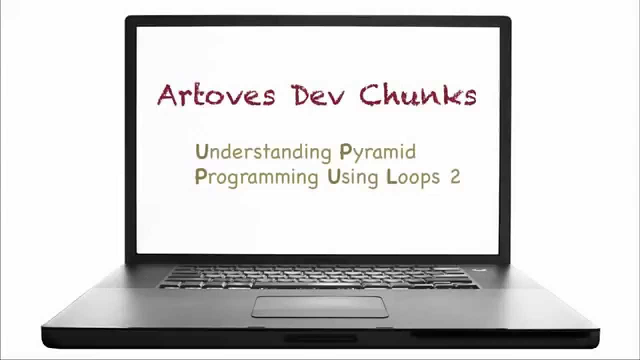 How to program pyramids using loops - 2