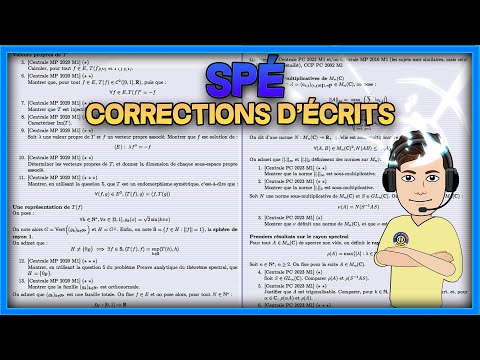 [Spé] Des corrigés d'écrits de concours gratuits (Maths/Physique)