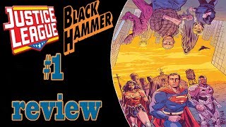Who is the strange travel agent - black hammer/justice league #1 (review)