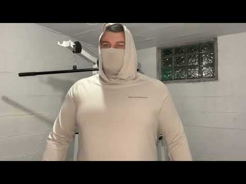 Review of ElsMorr Lightweight Fishing Shirts for Men Long Sleeves Swim Hoodie (Knit) UPF 50+ Hiking