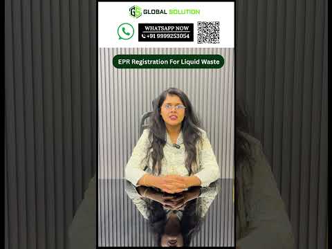 EPR Registration For Liquid Waste Management Rules | EPR Certificate | Global Solution