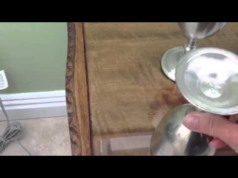 Pewter wine glasses