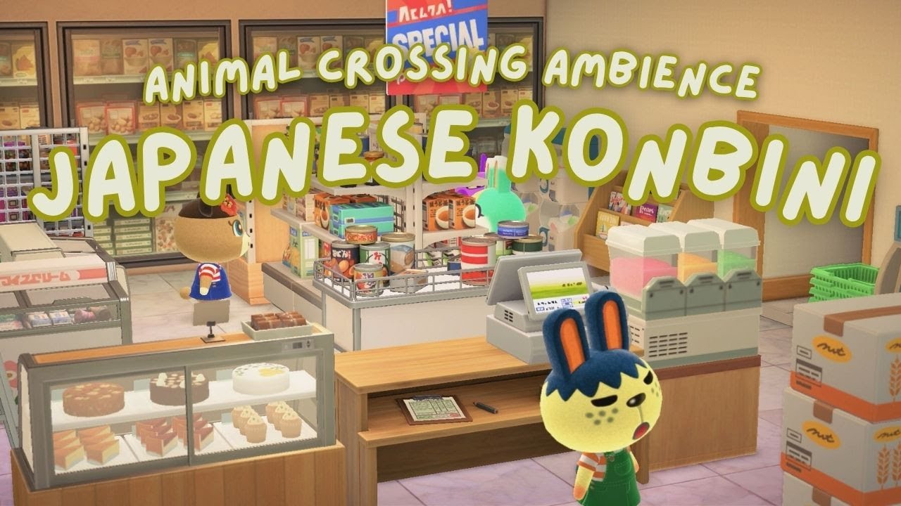 🛒 konbini moments 🌸 cozy japanese convenience store・animal crossing bgm・chill study/work music 🍙