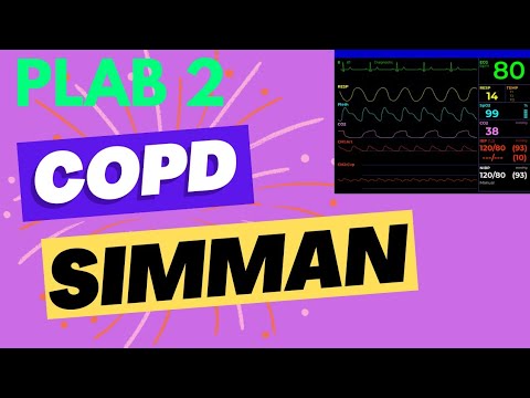 COPD Simman | PLAB 2 Simman| Simman PLAB 2 | COPD | Simman with Breathing Difficulty|
