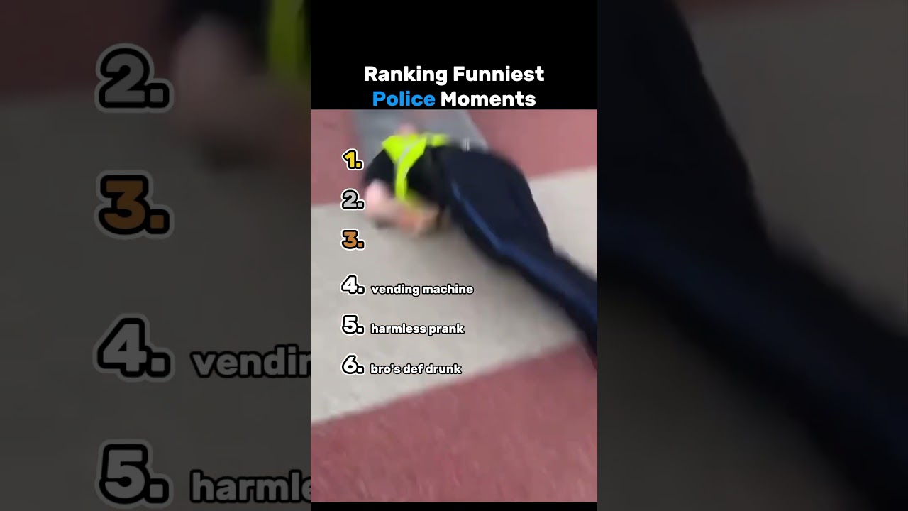 Ranking The Top 5 Funniest Police Moments