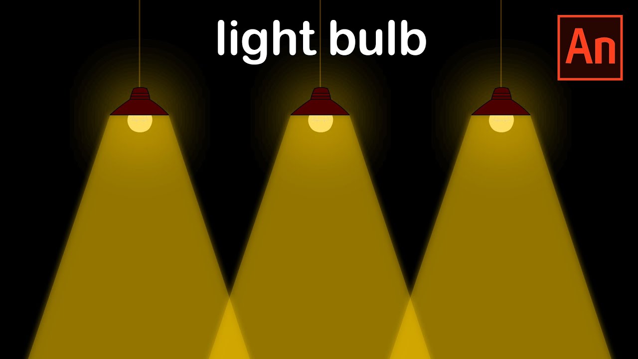 Adobe Animate Tutorial - Lighting Bulb Animation