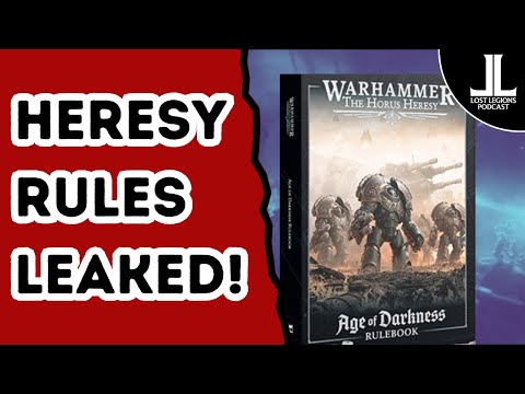 NEW rules leak in 20 minutes! (ish) - Horus Heresy 3.0 (3rd edition)