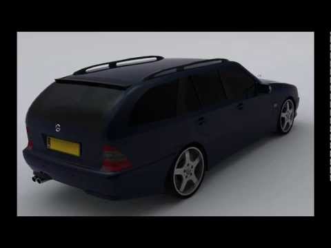 SketchUp Car: PREVIEW 1997 Mercedes-Benz S202 C Class Estate