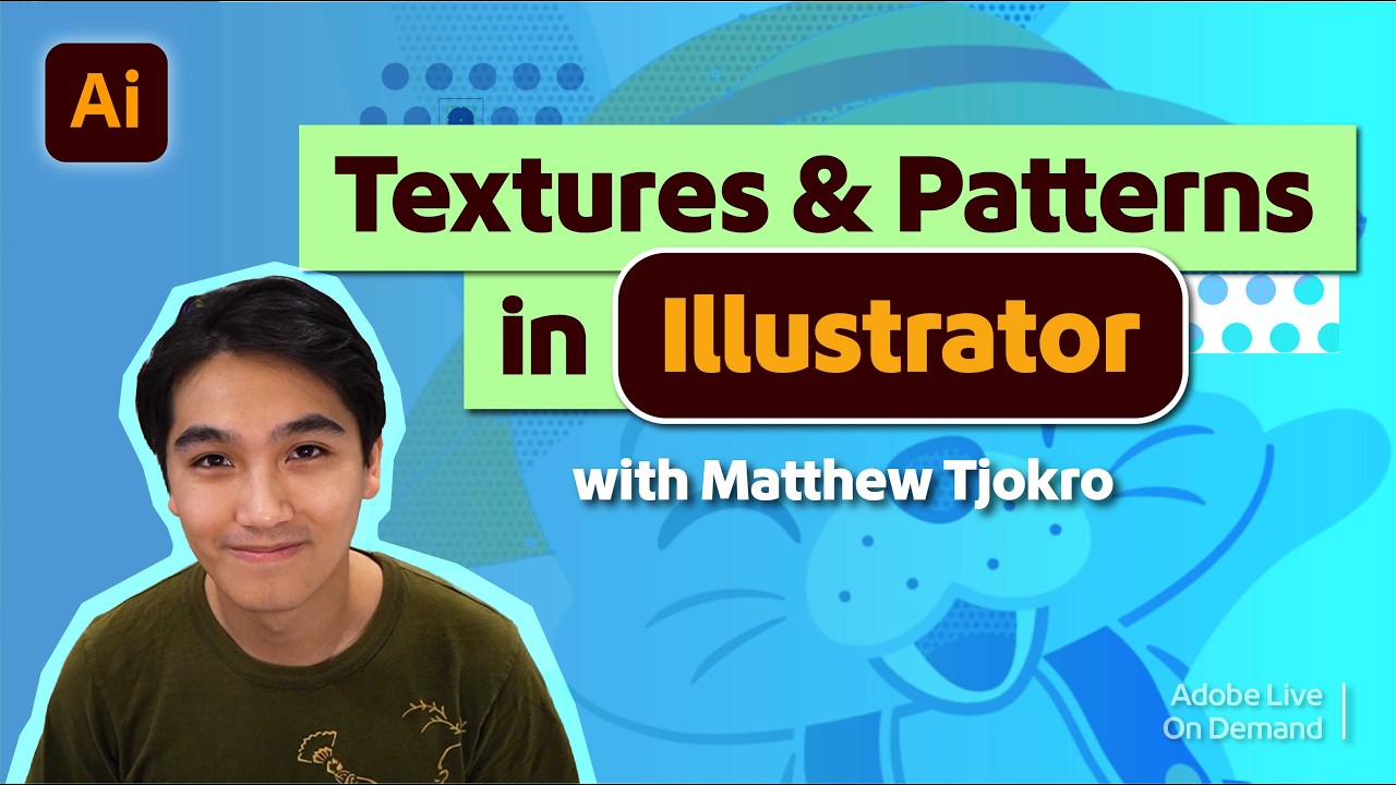 Adobe Illustrator: Create Seamless Patterns & Textures with Matthew Tjokro