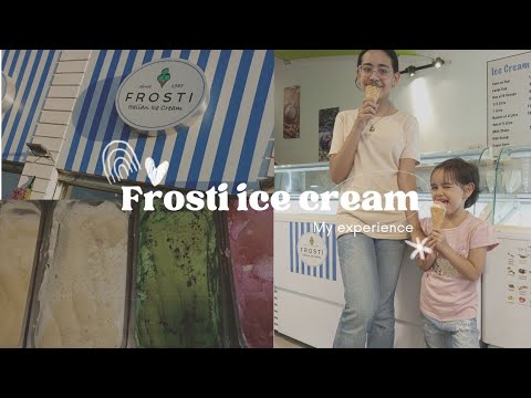 Frosti Ice Cream, Amman Jordan || Salma's Awesome World