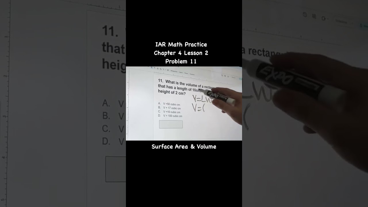 Surface Area & Volume Problem 11#mathtutor #mathteacher #mathcourse #surfaceareaandvolume #trending