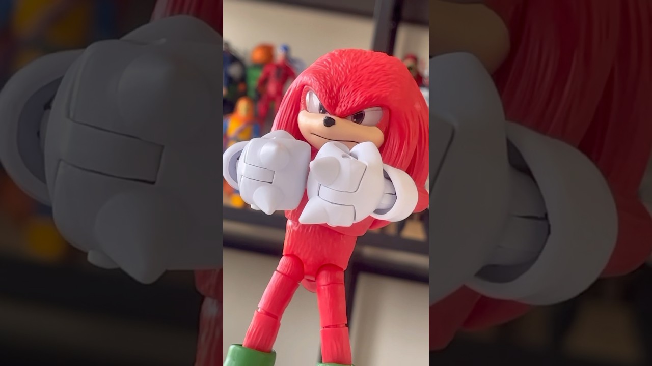 Unboxing Sonic 3 movie Knuckles! #sonic #sega #sonic3 #knuckles #unboxing #actionfigures #toys