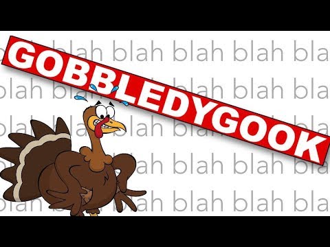 Learn WEIRD English Words - GOBBLEDYGOOK - Meaning, Vocabulary with Pictures and Examples