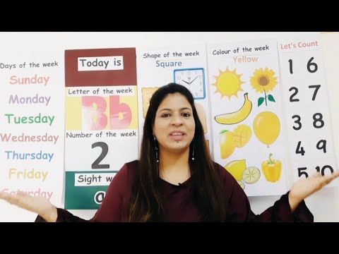 Preschool Circle time/ Art and Craft | Kindergarten | Week 2 / Day 4