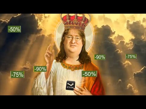 Steam Community :: Video :: The GOD Gaben has sent us a sign while ...