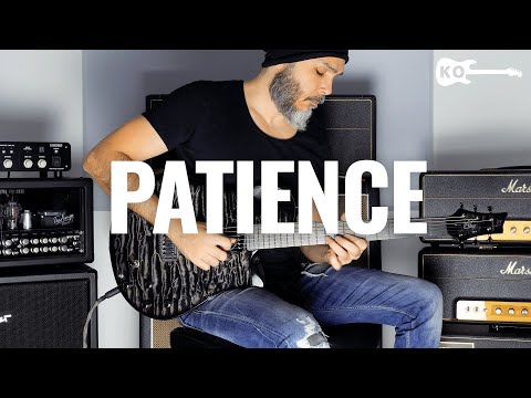 Guns N' Roses - Patience - Electric Guitar Cover by Kfir Ochaion - Emerald Guitars Virtuo