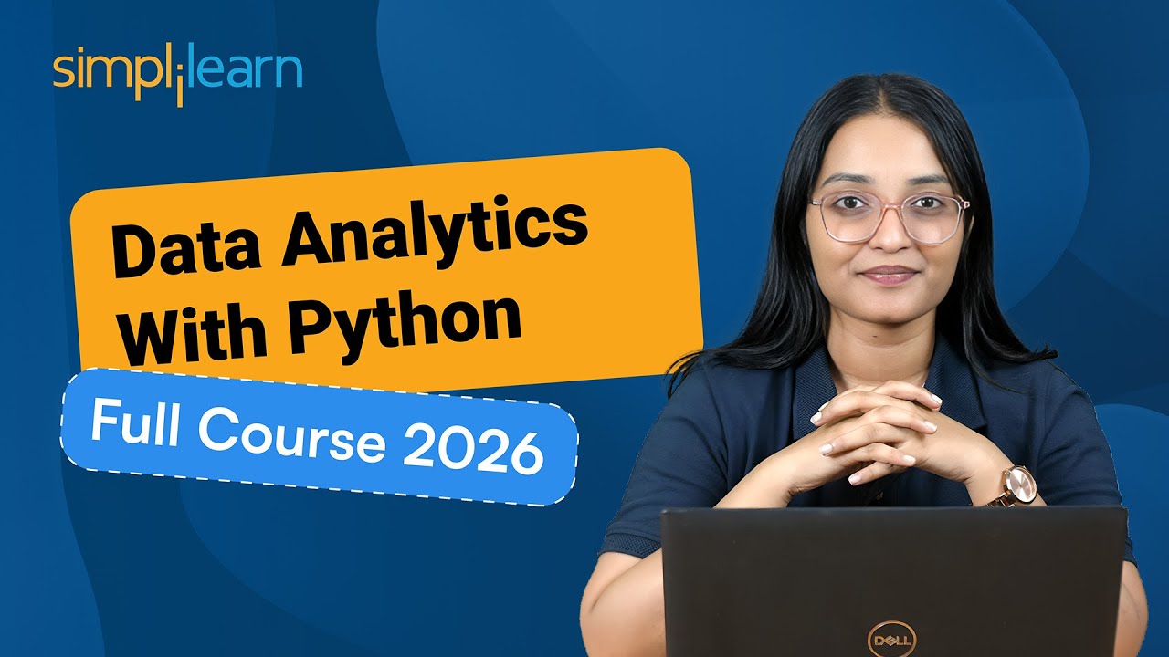 Data Analytics With Python Full Course 2026 [FREE] | Python Data Analytics Tutorial | Simplilearn